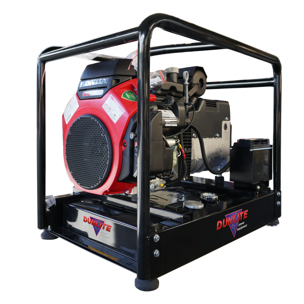 10 kVA Honda Powered Generator with E-Start & AVR | Dunlite Power Equipment